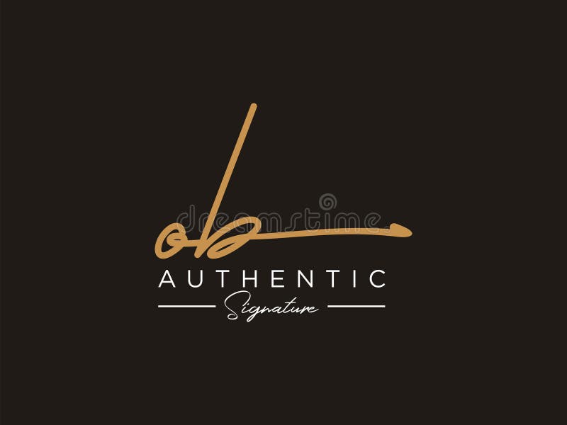 Ob Signature Stock Illustrations – 255 Ob Signature Stock Illustrations ...