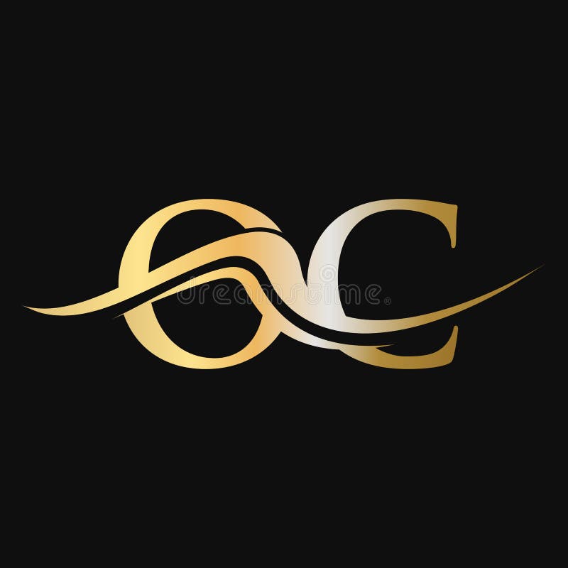 Letter OC Logo Design. Initial OC Logotype Template for Business and ...