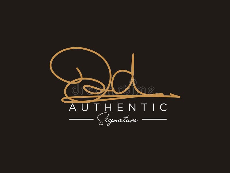 Od Signature Stock Illustrations – 261 Od Signature Stock Illustrations ...