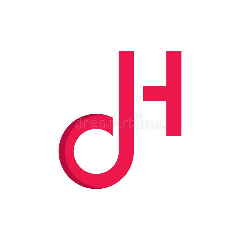 Letter Oh Logo Simple Vector Icon Stock Vector - Illustration of ...