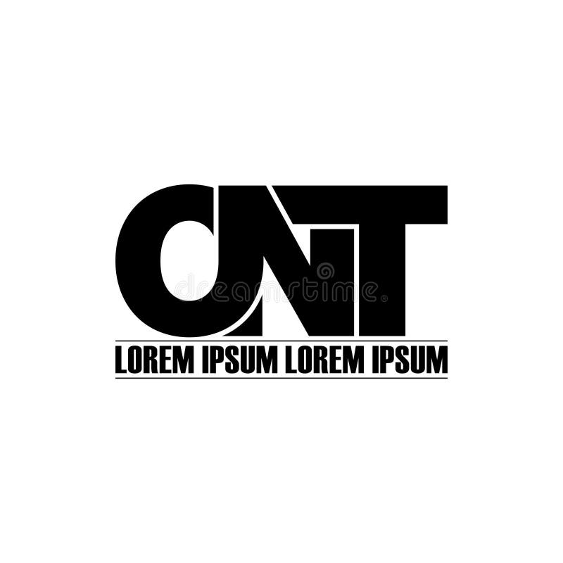 Letter ONT Simple Monogram Logo Icon Design. Stock Vector ...