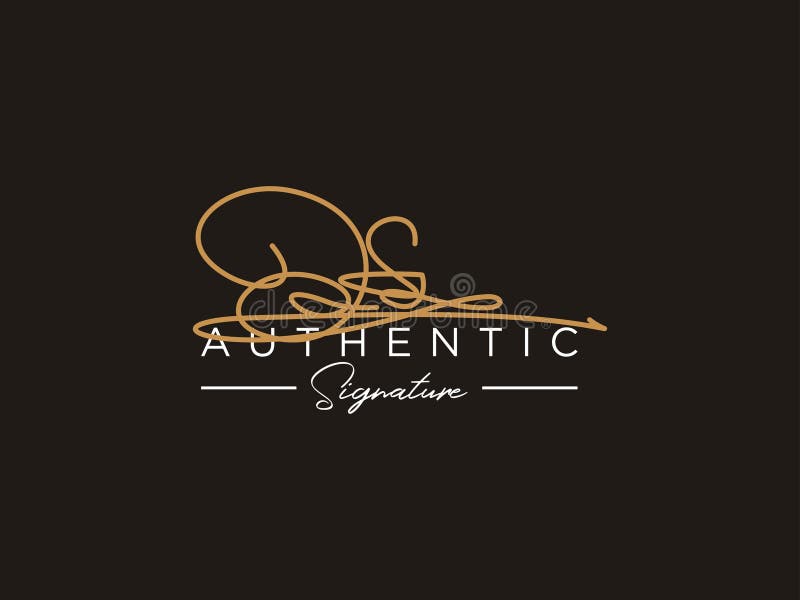 Signature Os Stock Illustrations – 251 Signature Os Stock Illustrations ...