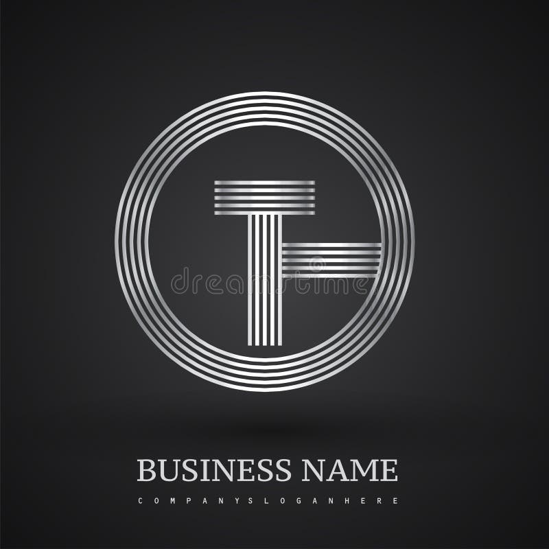 Letter OT Logo Design Circle G Shape. Elegant Silver Colored, Symbol ... Letter OT Logo Design Circle G Shape. Elegant Silver Colored, Symbol ...