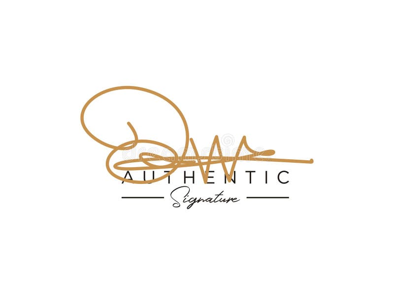 Ow Signature Stock Illustrations – 225 Ow Signature Stock Illustrations ...