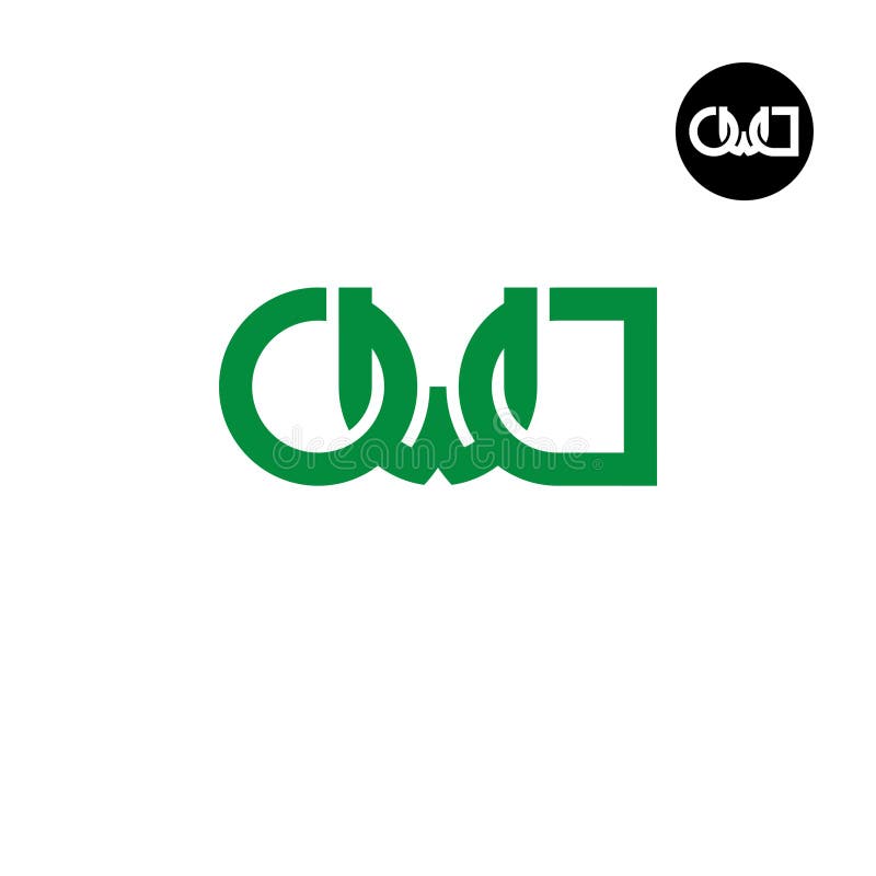 Owd Monogram Stock Illustrations – 11 Owd Monogram Stock Illustrations ...