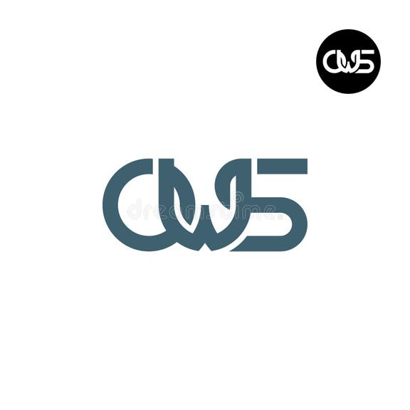 Letter OWS Monogram Logo Design Stock Vector - Illustration of ...