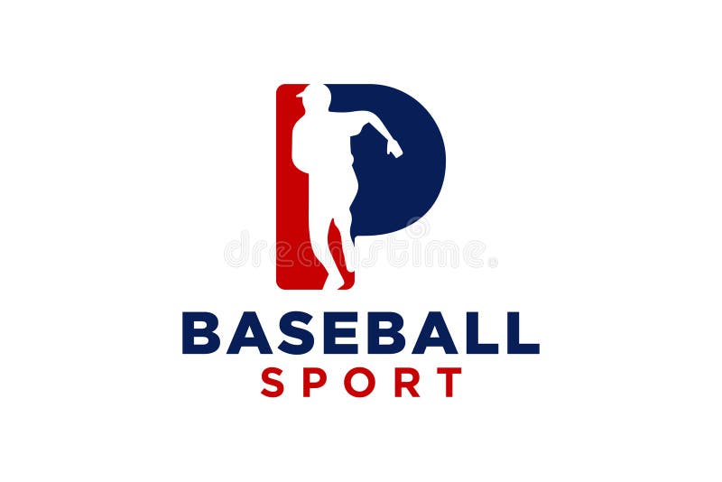 Letter P Baseball Logo Icon Vector Template, Stock Vector ...