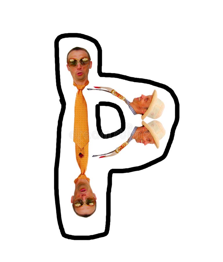 Letter P stock illustration. Illustration of anatomy - 86614084