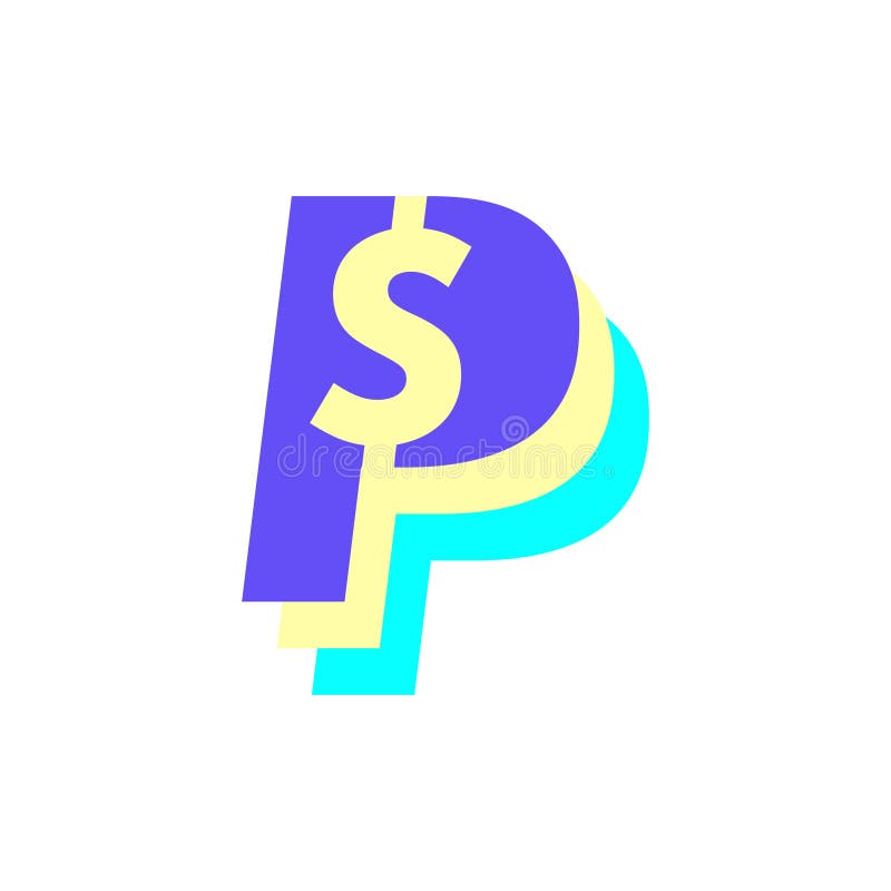 Letter P for Finance Logo Design Template Stock Vector - Illustration ...