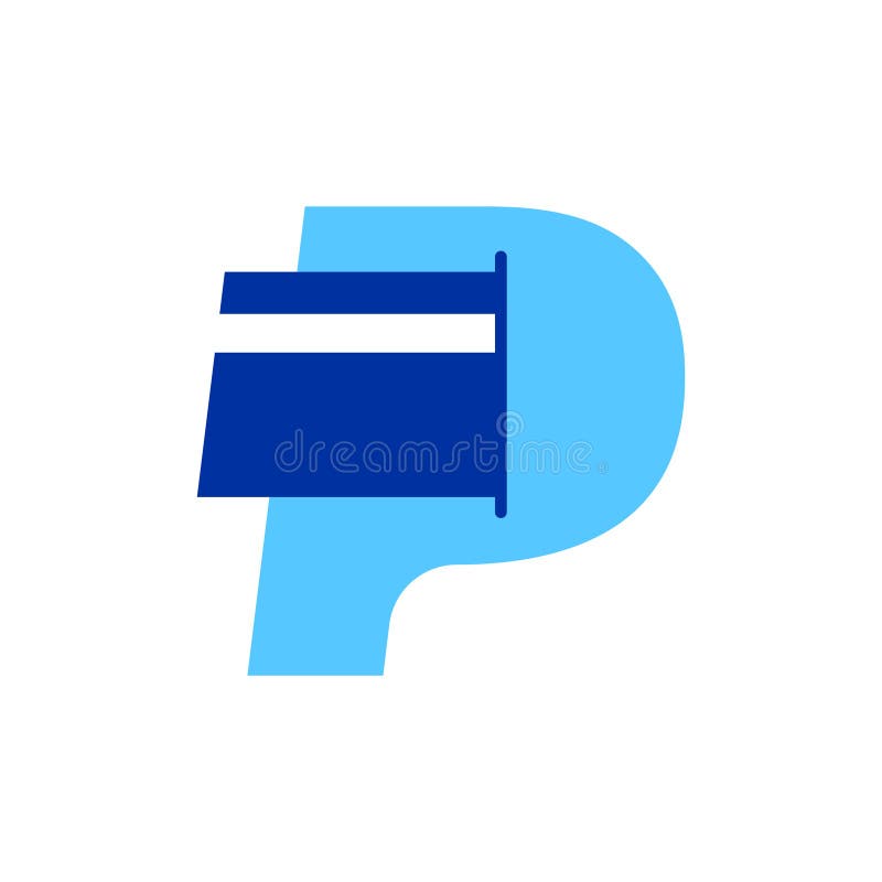 Letter P for Finance Logo Design Template Stock Illustration ...