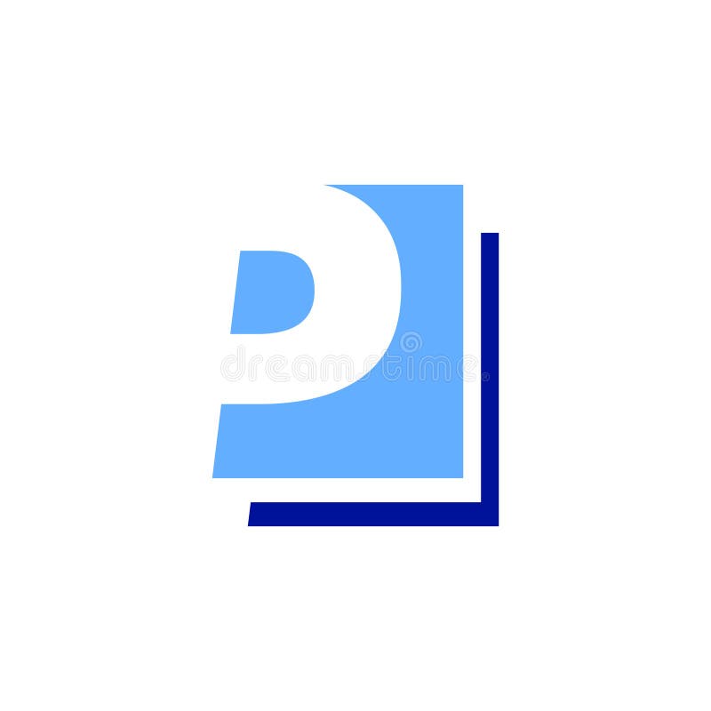 Letter P for Finance Logo Design Template Stock Illustration ...