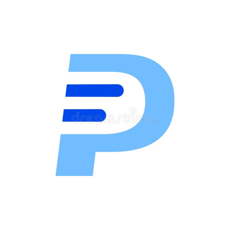 Letter P for Finance Logo Design Template Stock Illustration ...