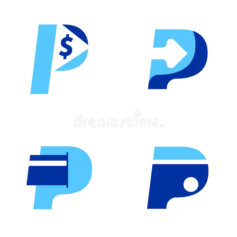 Letter P for Finance Logo Design Template Stock Illustration ...