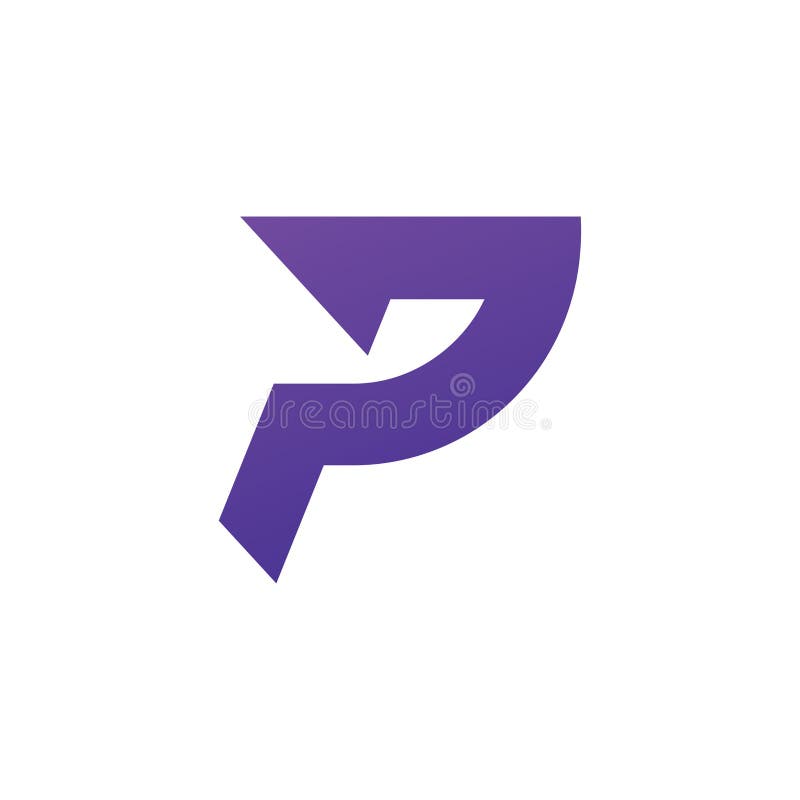 Letter P Logo Vector Template Stock Vector - Illustration of design ...