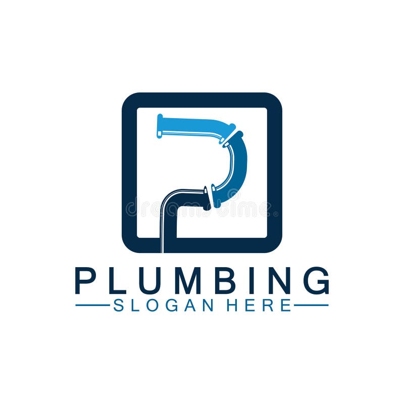 Letter P Plumbing Logo Icon Design Vector Stock Vector - Illustration ...