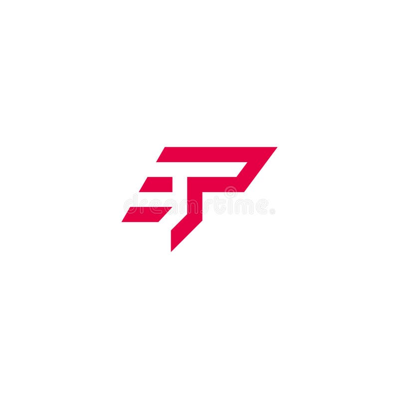 Letter P Run Motion Fast Logo Vector Stock Vector - Illustration of ...