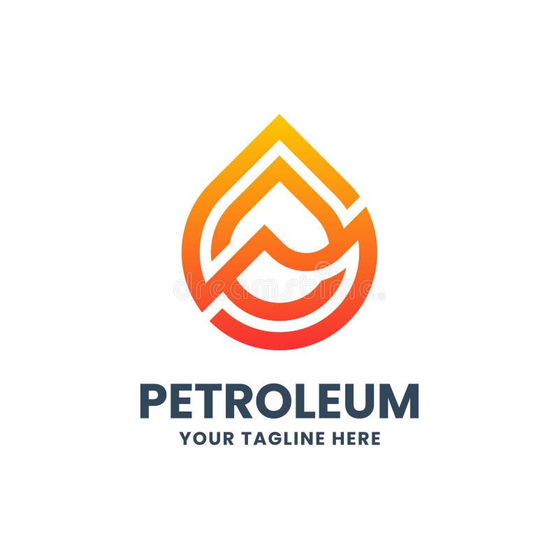 Letter P and S Petroleum Logo Design Stock Vector - Illustration of ...