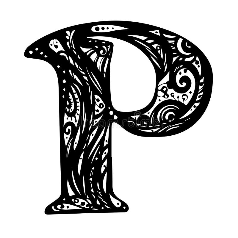 Typography monogram stock illustration. Illustration of creative ...