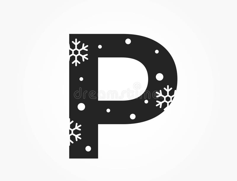 Letter P Christmas Decoration Stock Illustrations – 202 Letter P ...