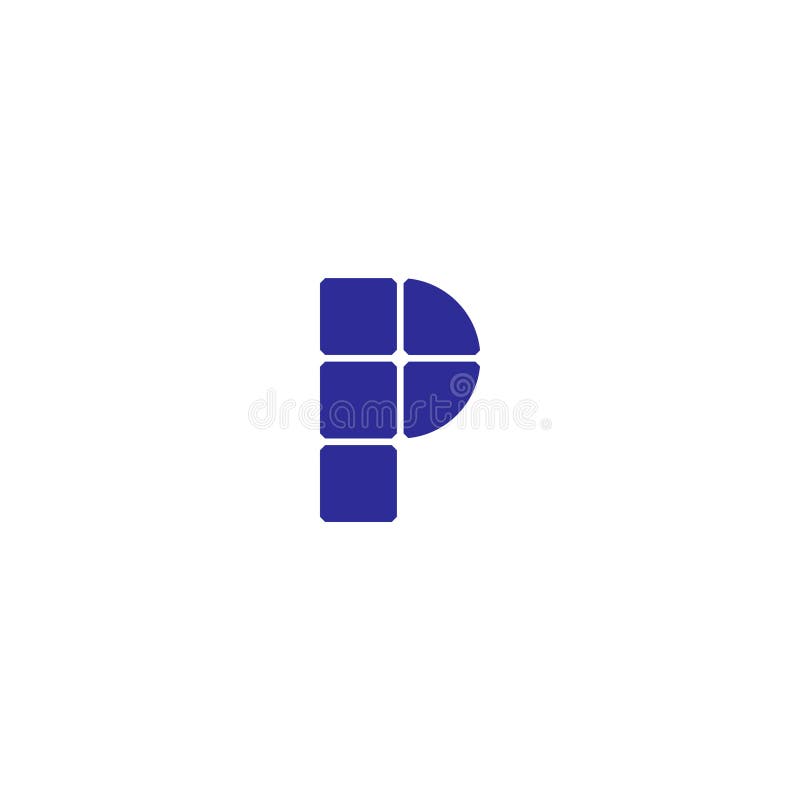 A Logo that Features the Elements of Letter P Solar Panel Logo Design ...