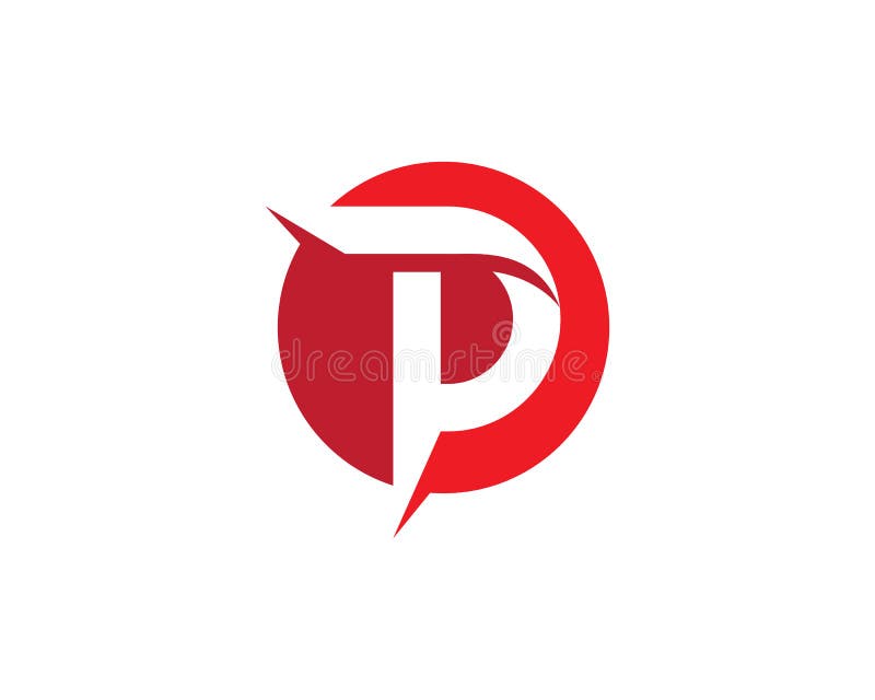 Letter P Symbol Illustration Design Stock Vector - Illustration of data ...