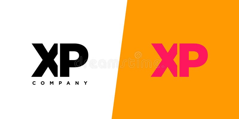 Letter X and P, XP Logo Design Template. Minimal Monogram Initial Based ...