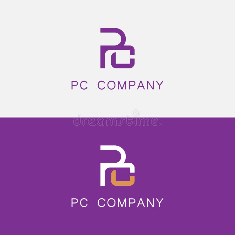 Letter PC, Logo Icon Monogram Design. PC Letter Initial Logo Design ...