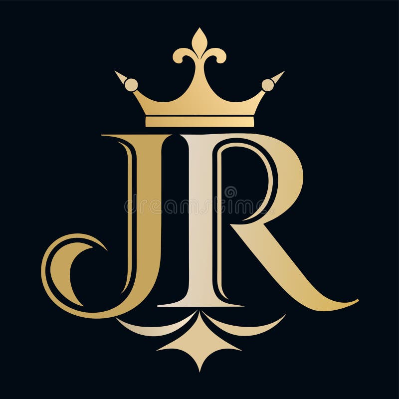 The Letter Person Jr Adorned with a Crown on Top, Symbolizing Regal and ...