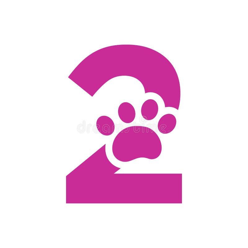 Letter 2 Pet Care Logo, Dog Logo Design Vector Sign and Symbol Template ... Letter 2 Pet Care Logo, Dog Logo Design Vector Sign and Symbol Template ...
