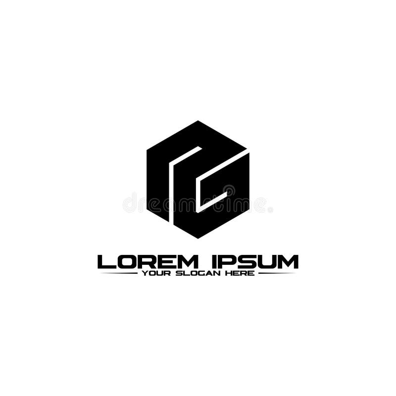 Letter PG Simple Monogram Logo Icon Design. Stock Vector - Illustration ...