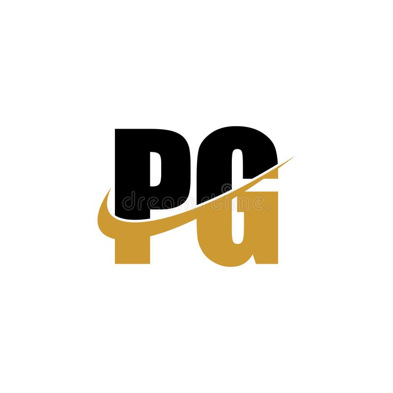 Letter PG Simple Monogram Logo Icon Design. Stock Vector - Illustration ...