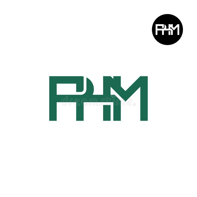 Phm Monogram Stock Illustrations – 11 Phm Monogram Stock Illustrations ...