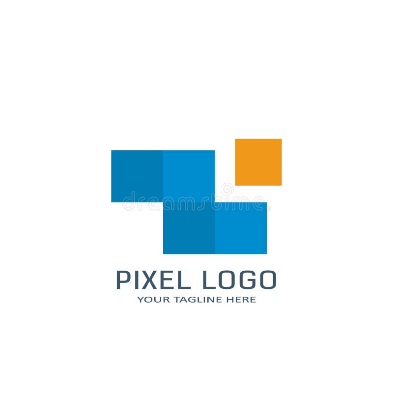 Letter Z Pixel Logo Design Template. Alphabet Pixel Motion Logo. Stock ...