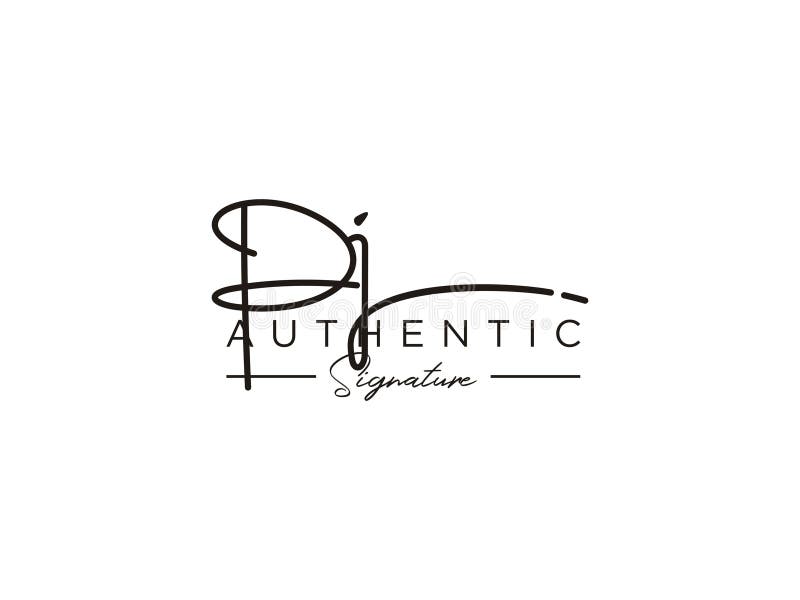 Pj Signature Stock Illustrations – 240 Pj Signature Stock Illustrations ...