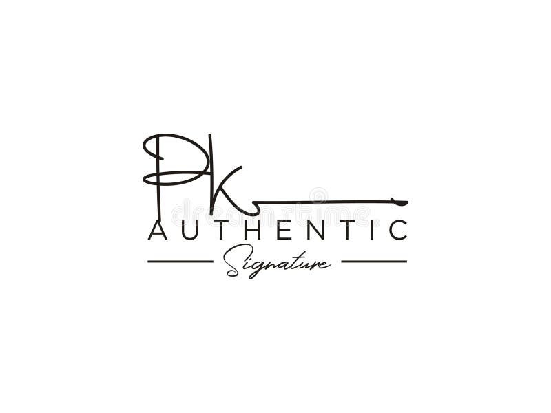 Pk Signature Stock Illustrations – 247 Pk Signature Stock Illustrations ...