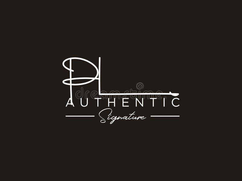 Pl Signature Stock Illustrations – 195 Pl Signature Stock Illustrations ...