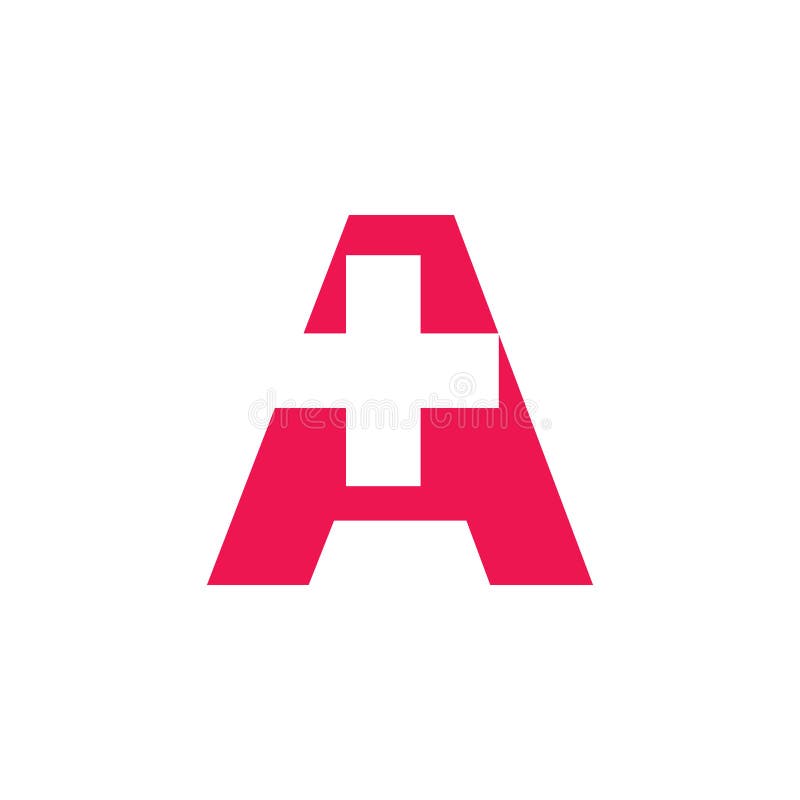 Letter B Plus Medical Heart Pulse Symbol Logo Vector Stock Vector ...