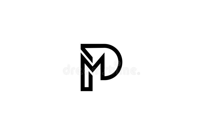 Letter Pm Logo Stock Illustrations – 1,046 Letter Pm Logo Stock ...
