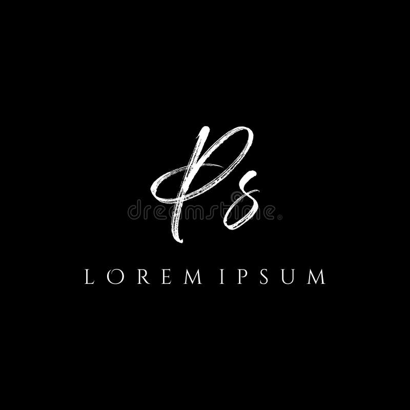 Letter PS Simple Monogram Logo Icon Design. Stock Vector - Illustration ...