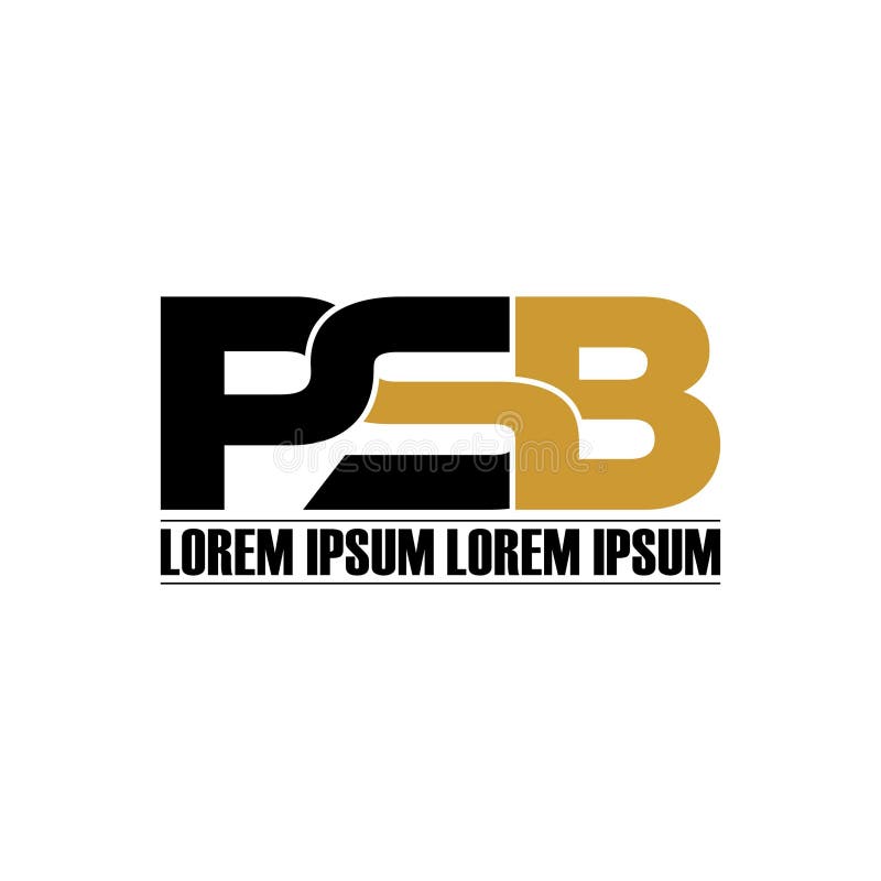 Letter PSB Simple Monogram Logo Icon Design. Stock Vector ...