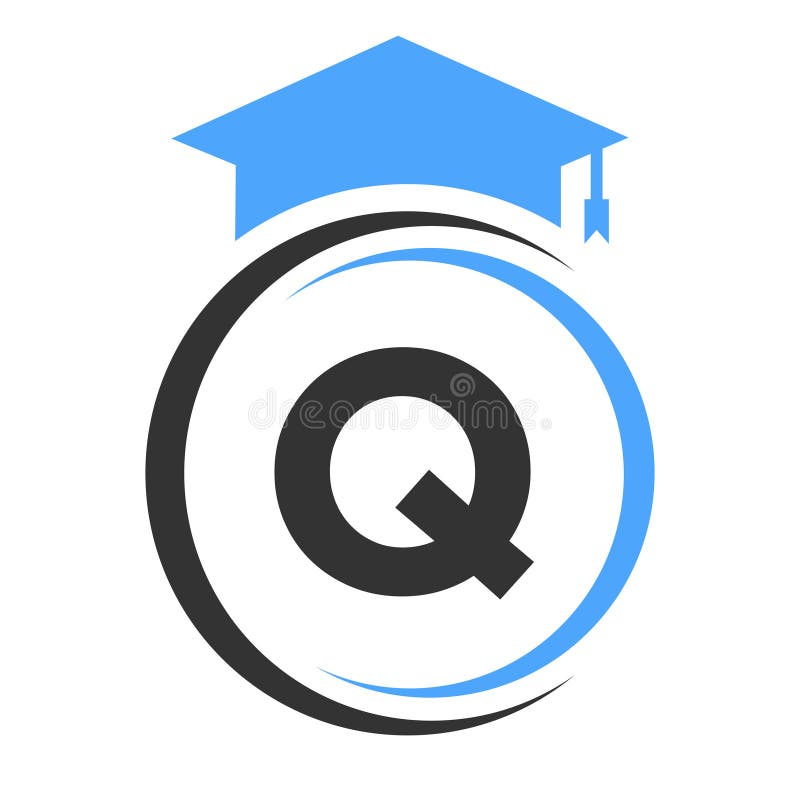 Letter Q Education Logo Template. Education Logotype Concept with ...
