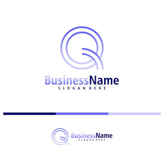 Letter Q Logo Design Vector. Creative Initial Q Logo Concepts Template ...