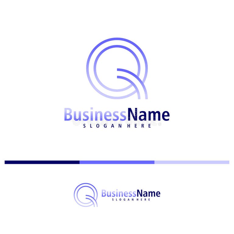 Letter Q Logo Design Vector. Creative Initial Q Logo Concepts Template ...