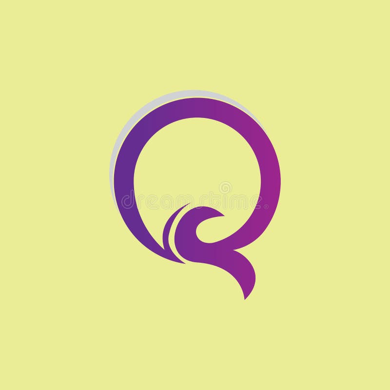 Letter Q Logo Icon Design Template Elements Stock Vector - Illustration ...