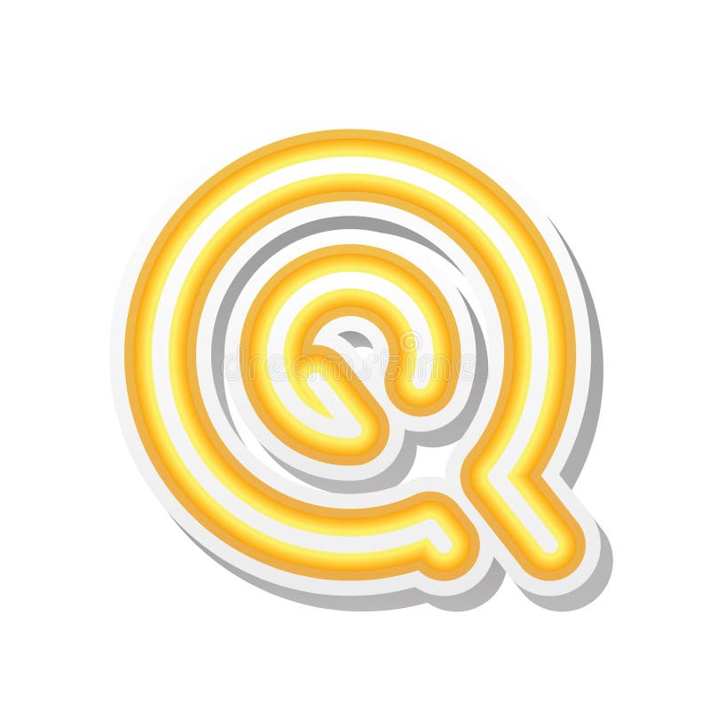 Glowing Neon Letter Q Stock Illustrations – 139 Glowing Neon Letter Q ...