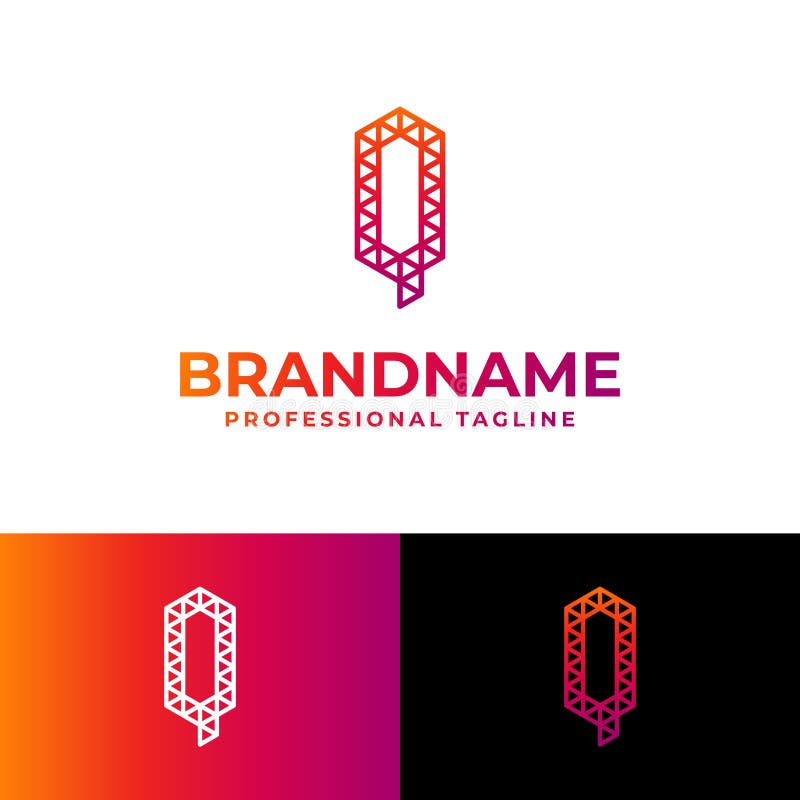 Letter Q Polygon Logo, Suitable for Business Related To Polygon with Q ...