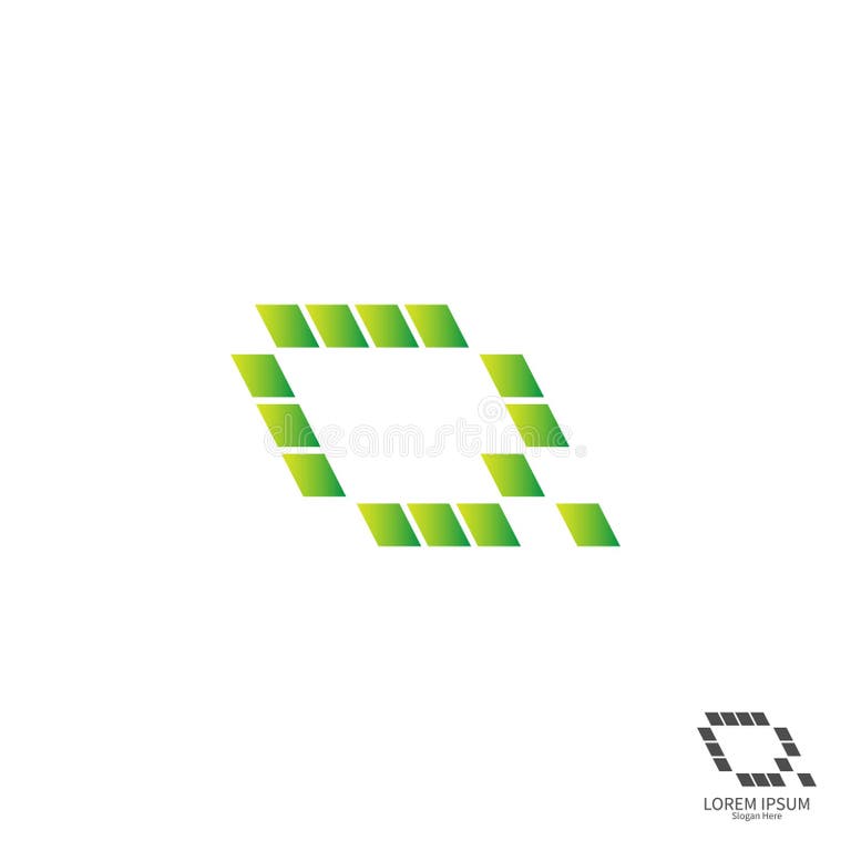 Letter Q Square Logo Icon Concept Design Stock Vector - Illustration of ...