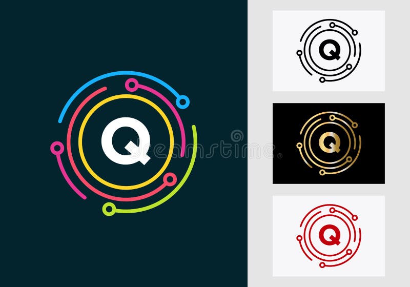 Letter Q Infinity Stock Illustrations – 233 Letter Q Infinity Stock ...