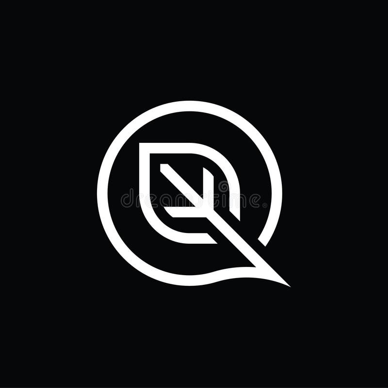Letter Q Vector Icon Natural Leaf Plant Logo Design Template Stock ...