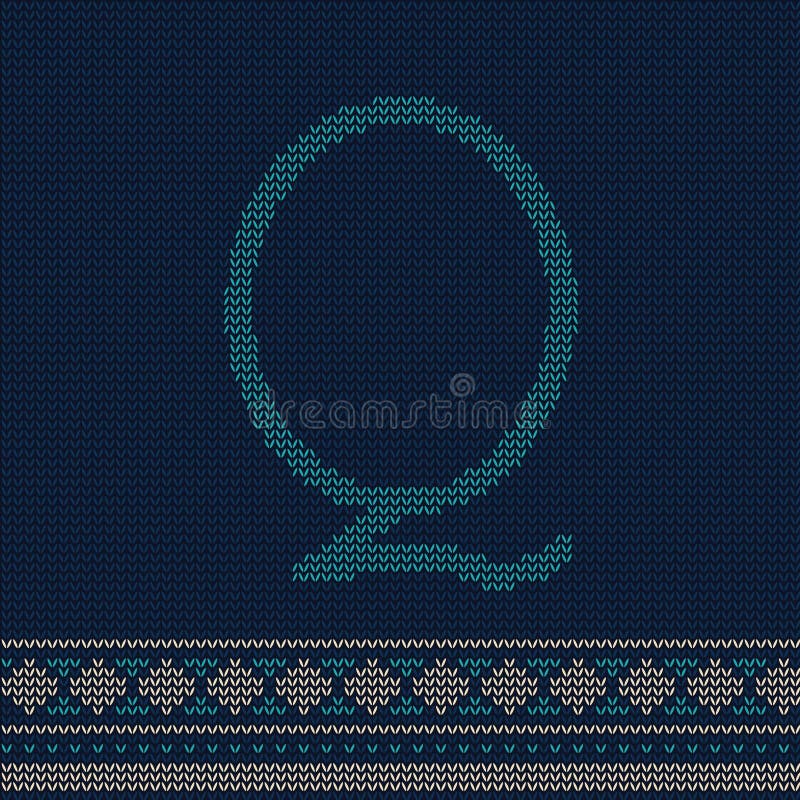 Letter Q. Vector Illustration Decorative Design Stock Vector ...